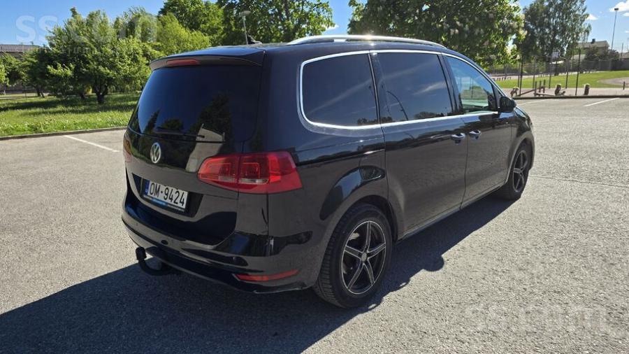 Melns Volkswagen Sharan 2010 Talsi, ar dzinēja tilpumu 2.00 L un nobraukumu 437 tūkst. km par 4850 €, foto 5 vietnē AUTOMOTO.COM.LV