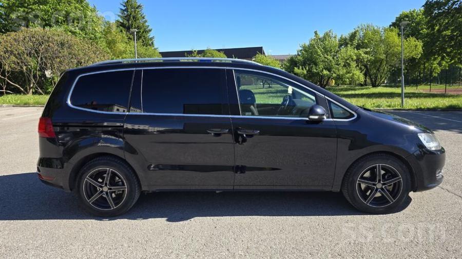 Melns Volkswagen Sharan 2010 Talsi, ar dzinēja tilpumu 2.00 L un nobraukumu 437 tūkst. km par 4850 €, foto 6 vietnē AUTOMOTO.COM.LV
