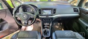 Melns Volkswagen Sharan 2010 Cēsis, ar dzinēja tilpumu 2.00 L un nobraukumu 249 tūkst. km par 7300 €, foto 7 vietnē AUTOMOTO.COM.LV