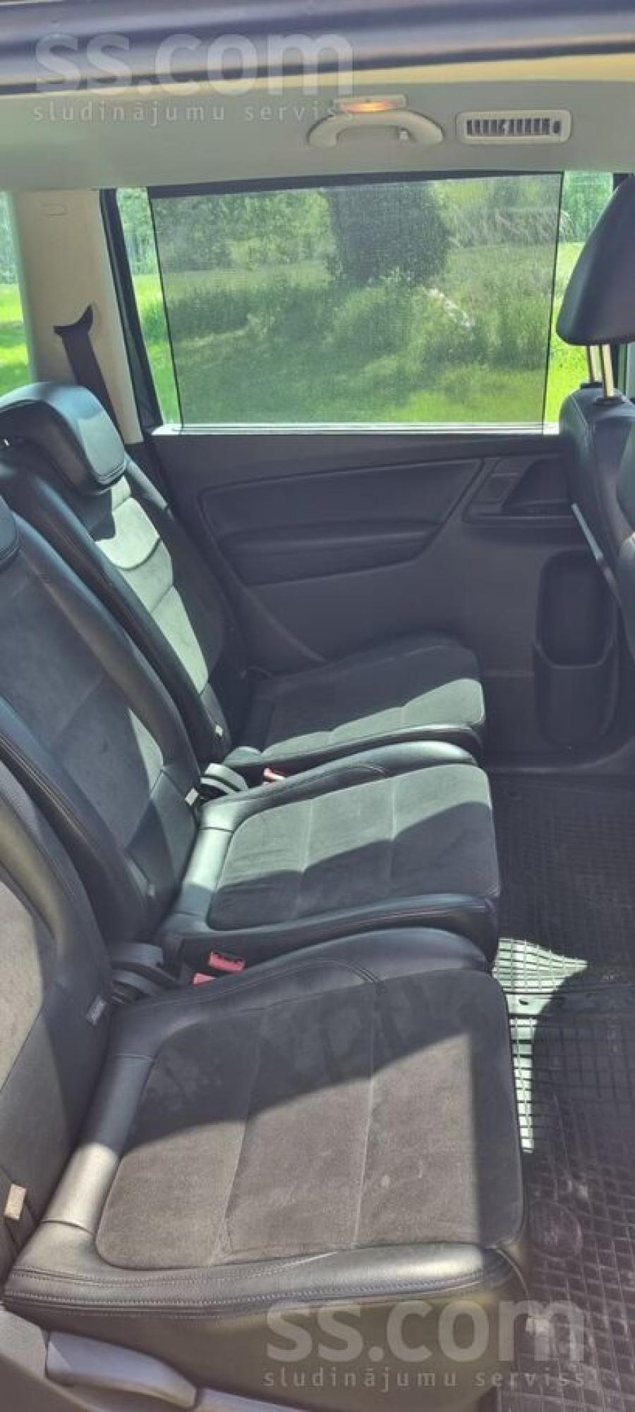 Melns Volkswagen Sharan 2010 Cēsis, ar dzinēja tilpumu 2.00 L un nobraukumu 249 tūkst. km par 7300 €, foto 12 vietnē AUTOMOTO.COM.LV