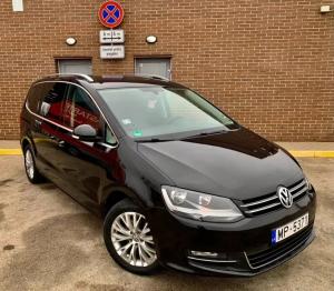 Melns Volkswagen Sharan 2010 Jelgava, ar dzinēja tilpumu 2.00 L un nobraukumu 269 tūkst. km par 8900 €, foto  vietnē AUTOMOTO.COM.LV
