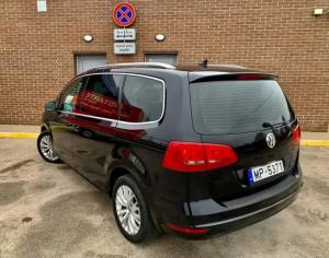 Melns Volkswagen Sharan 2010 Jelgava, ar dzinēja tilpumu 2.00 L un nobraukumu 269 tūkst. km par 8900 €, foto 5 vietnē AUTOMOTO.COM.LV