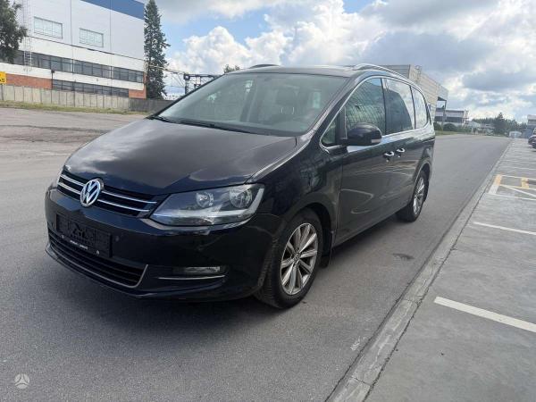Melns Volkswagen Sharan 2010 Panevēža, ar dzinēja tilpumu 1.97 L un nobraukumu 365 tūkst. km par 4999 €, foto 1 vietnē AUTOMOTO.COM.LV