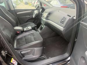Black Volkswagen Sharan 2010 in Panevezys, with an engine capacity of 1.97 L and mileage of 274 thousand km for 5450 €, photo 15 on AUTOMOTO.COM.LV