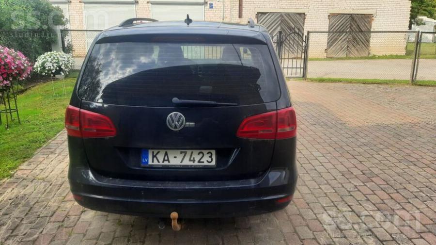 Melns Volkswagen Sharan 2011 Rīga, ar dzinēja tilpumu 2.00 L un nobraukumu 0 tūkst. km par 3000 €, foto 1 vietnē AUTOMOTO.COM.LV