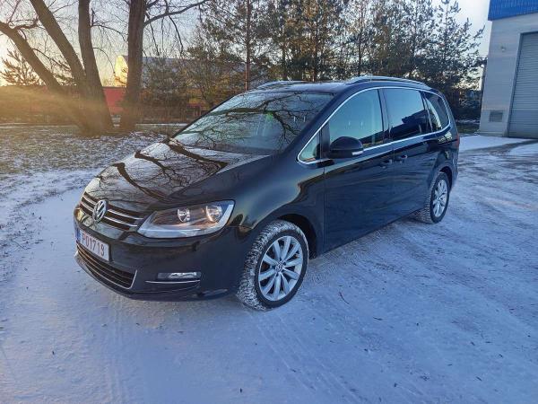 Melns Volkswagen Sharan 2011 Marijampole, ar dzinēja tilpumu 1.97 L un nobraukumu 300 tūkst. km par 7600 €, foto 1 vietnē AUTOMOTO.COM.LV