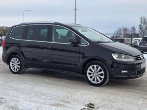 Black Volkswagen Sharan 2011 in Taurage, with an engine capacity of 1.97 L and mileage of 309 thousand km for 6500 €, photo 4 on AUTOMOTO.COM.LV