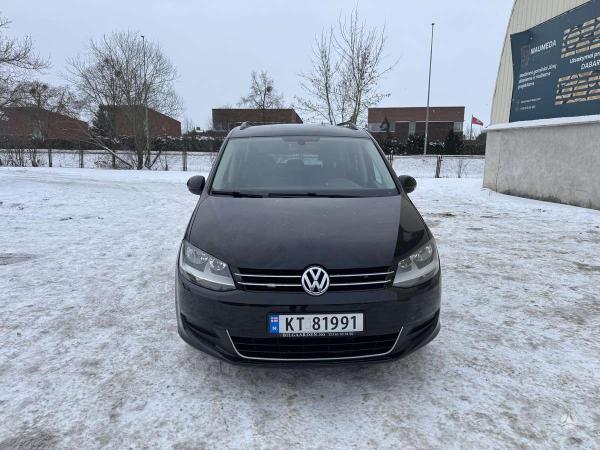 Black Volkswagen Sharan 2011 in Kaunas, with an engine capacity of 2.00 L and mileage of 267 thousand km for 4150 €, photo 7 on AUTOMOTO.COM.LV