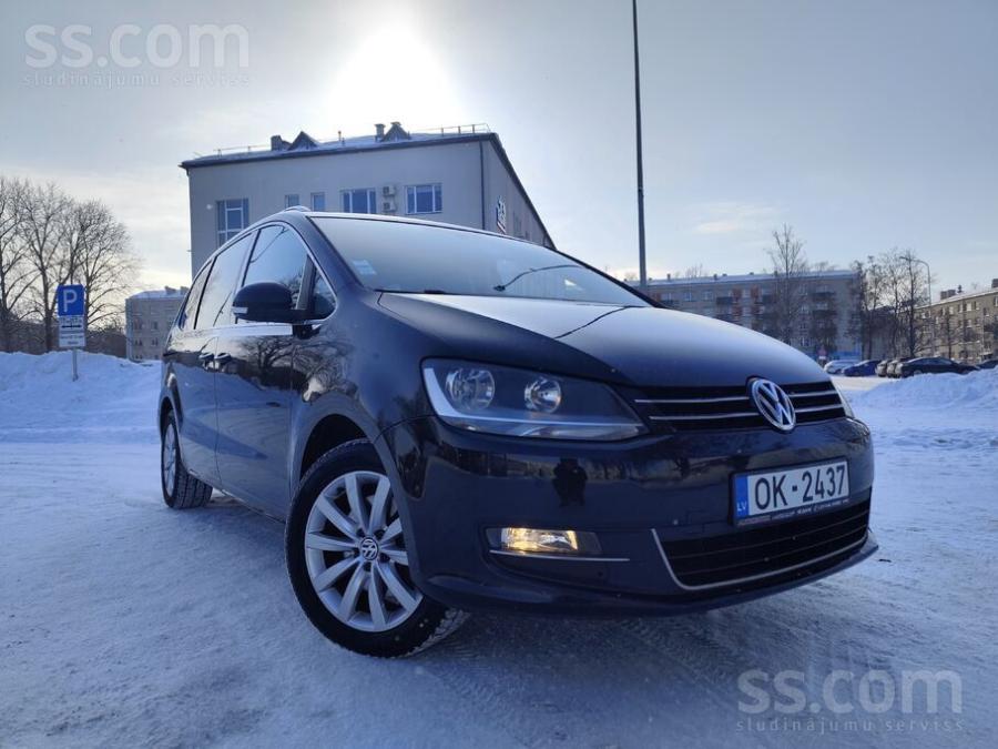 Melns Volkswagen Sharan 2011 Rēzekne, ar dzinēja tilpumu 2.00 L un nobraukumu 309 tūkst. km par 8600 €, foto 1 vietnē AUTOMOTO.COM.LV