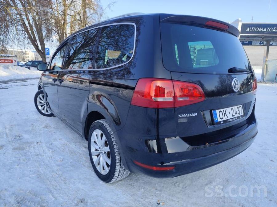 Melns Volkswagen Sharan 2011 Rēzekne, ar dzinēja tilpumu 2.00 L un nobraukumu 309 tūkst. km par 8600 €, foto 8 vietnē AUTOMOTO.COM.LV