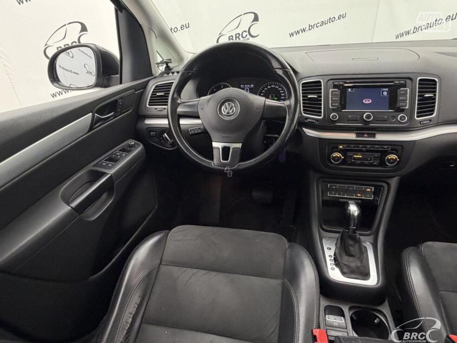 Melns Volkswagen Sharan 2011 Avižieniai, ar dzinēja tilpumu 2.00 L un nobraukumu 325 tūkst. km par 8200 €, foto 11 vietnē AUTOMOTO.COM.LV
