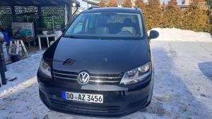 Black Volkswagen Sharan 2011 in Vilnius, with an engine capacity of 2.00 L and mileage of 293 thousand km for 6200 €, photo 2 on AUTOMOTO.COM.LV