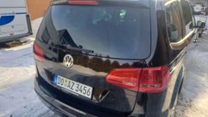 Black Volkswagen Sharan 2011 in Vilnius, with an engine capacity of 2.00 L and mileage of 293 thousand km for 6200 €, photo 9 on AUTOMOTO.COM.LV