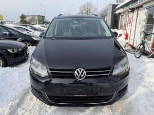 Black Volkswagen Sharan 2011 in Klaipeda, with an engine capacity of 1.97 L and mileage of 282 thousand km for 6750 €, photo 2 on AUTOMOTO.COM.LV