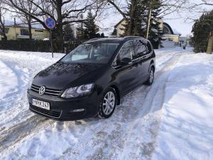 Black Volkswagen Sharan 2011 in Kaunas, with an engine capacity of 1.97 L and mileage of 215 thousand km for 7899 €, photo  on AUTOMOTO.COM.LV