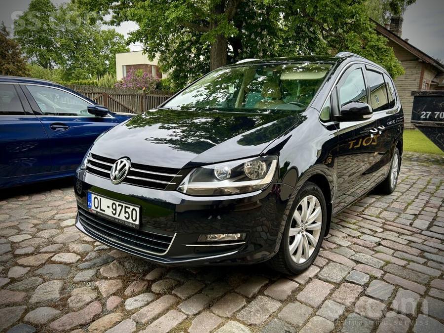 Melns Volkswagen Sharan 2011 Tukums, ar dzinēja tilpumu 2.00 L un nobraukumu 246 tūkst. km par 7500 €, foto 1 vietnē AUTOMOTO.COM.LV