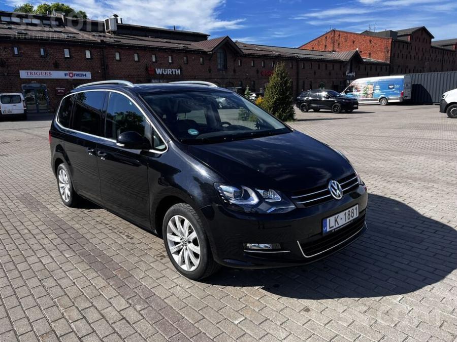 Melns Volkswagen Sharan 2011 Liepāja, ar dzinēja tilpumu 2.00 L un nobraukumu 271 tūkst. km par 7000 €, foto 3 vietnē AUTOMOTO.COM.LV