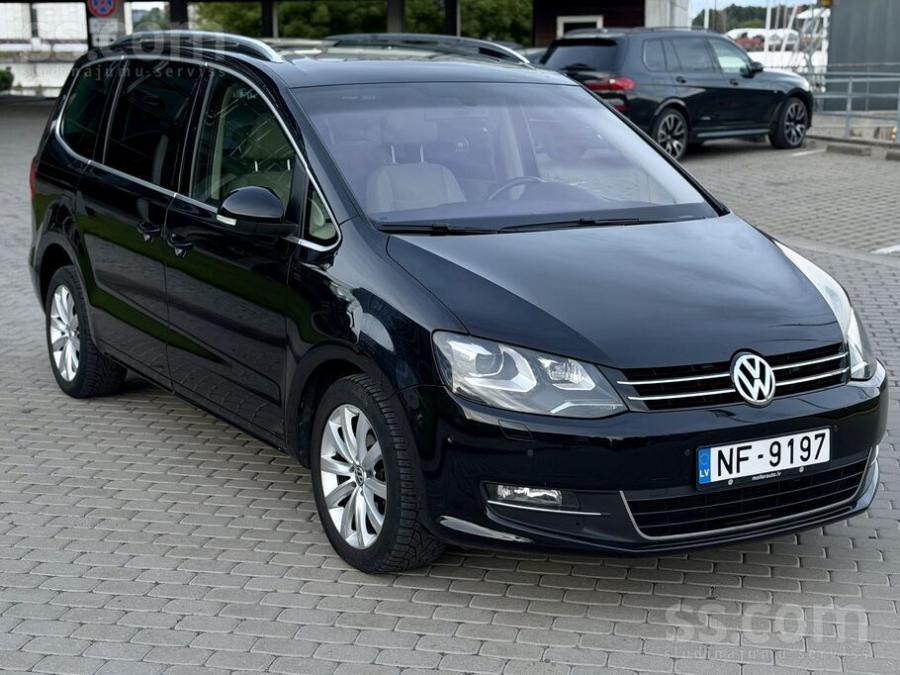 Melns Volkswagen Sharan 2011 Rīga, ar dzinēja tilpumu 2.00 L un nobraukumu 315 tūkst. km par 6500 €, foto 4 vietnē AUTOMOTO.COM.LV