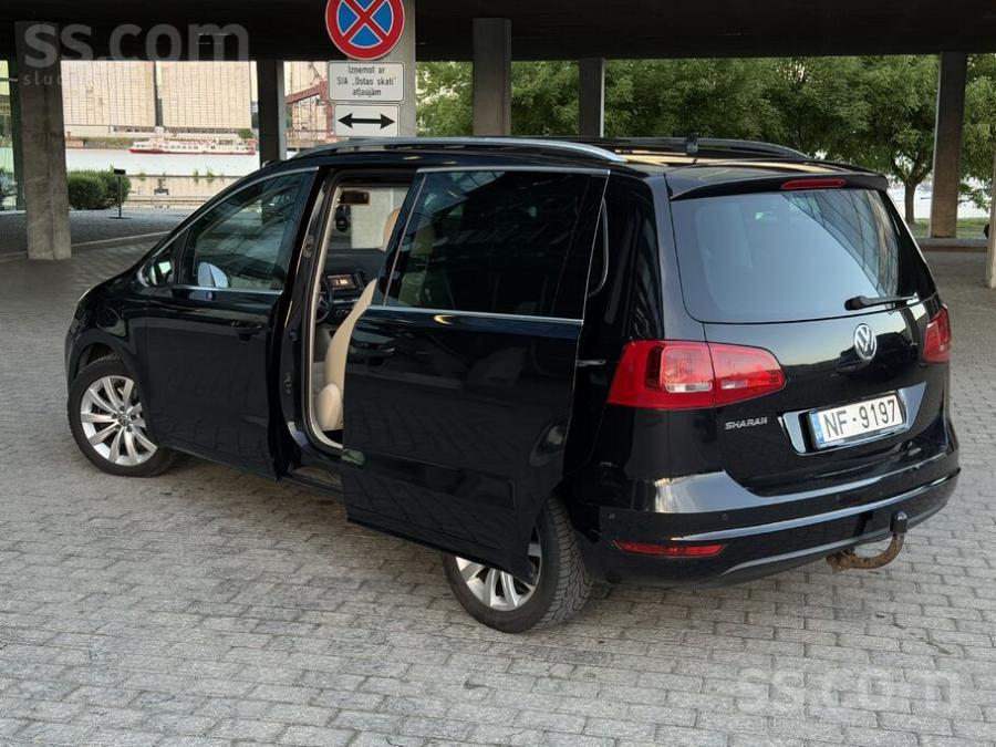 Melns Volkswagen Sharan 2011 Rīga, ar dzinēja tilpumu 2.00 L un nobraukumu 315 tūkst. km par 6500 €, foto 8 vietnē AUTOMOTO.COM.LV