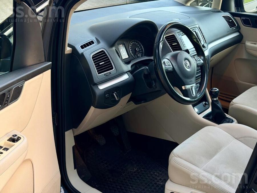 Melns Volkswagen Sharan 2011 Rīga, ar dzinēja tilpumu 2.00 L un nobraukumu 315 tūkst. km par 6500 €, foto 23 vietnē AUTOMOTO.COM.LV