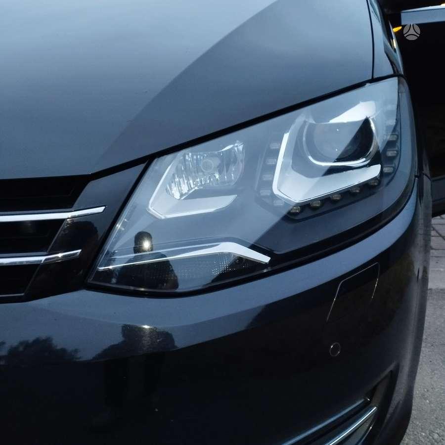 Black Volkswagen Sharan 2011 in Marijampole, with an engine capacity of 1.97 L and mileage of 250 thousand km for 9200 €, photo 9 on AUTOMOTO.COM.LV