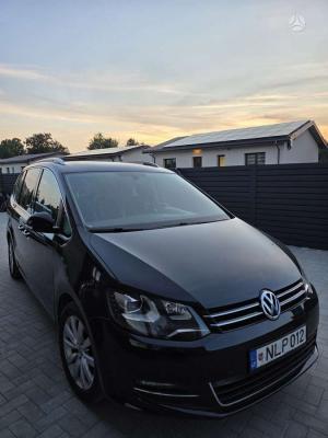 Black Volkswagen Sharan 2011 in Klaipeda, with an engine capacity of 1.97 L and mileage of 175 thousand km for 9200 €, photo  on AUTOMOTO.COM.LV