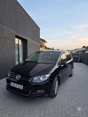 Black Volkswagen Sharan 2011 in Klaipeda, with an engine capacity of 1.97 L and mileage of 175 thousand km for 9200 €, photo 3 on AUTOMOTO.COM.LV