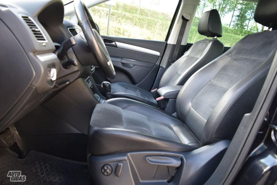 Melns Volkswagen Sharan 2011 Viļņa, ar dzinēja tilpumu 2.00 L un nobraukumu 242 tūkst. km par 8500 €, foto 10 vietnē AUTOMOTO.COM.LV