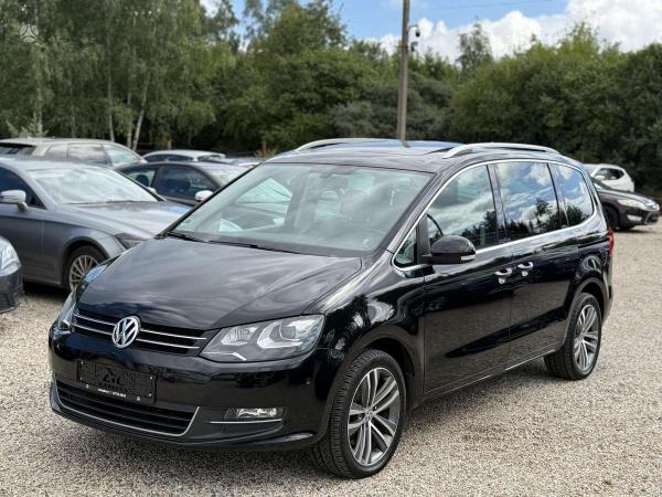 Melns Volkswagen Sharan 2011 Ukmergė, ar dzinēja tilpumu 1.97 L un nobraukumu 250 tūkst. km par 7850 €, foto 1 vietnē AUTOMOTO.COM.LV
