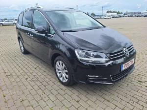 Black Volkswagen Sharan 2011 in Marijampole, with an engine capacity of 1.97 L and mileage of 311 thousand km for 7200 €, photo 5 on AUTOMOTO.COM.LV