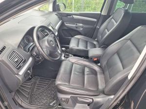Black Volkswagen Sharan 2011 in Marijampole, with an engine capacity of 1.97 L and mileage of 311 thousand km for 7200 €, photo 17 on AUTOMOTO.COM.LV