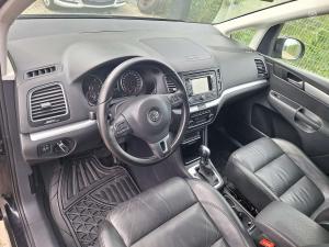 Black Volkswagen Sharan 2011 in Marijampole, with an engine capacity of 1.97 L and mileage of 311 thousand km for 7200 €, photo 18 on AUTOMOTO.COM.LV