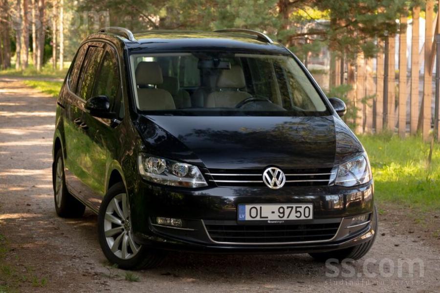Melns Volkswagen Sharan 2011 Tukums, ar dzinēja tilpumu 2.00 L un nobraukumu 249 tūkst. km par 6890 €, foto 1 vietnē AUTOMOTO.COM.LV