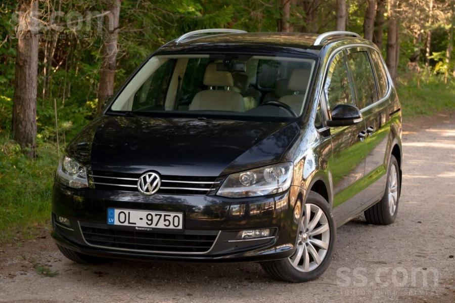 Melns Volkswagen Sharan 2011 Tukums, ar dzinēja tilpumu 2.00 L un nobraukumu 249 tūkst. km par 6890 €, foto 4 vietnē AUTOMOTO.COM.LV