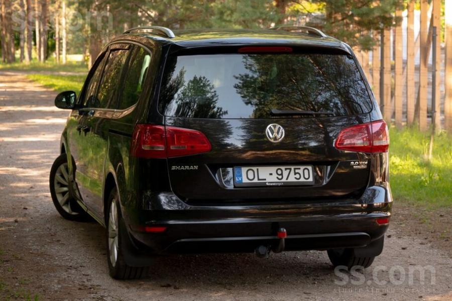 Melns Volkswagen Sharan 2011 Tukums, ar dzinēja tilpumu 2.00 L un nobraukumu 249 tūkst. km par 6890 €, foto 5 vietnē AUTOMOTO.COM.LV