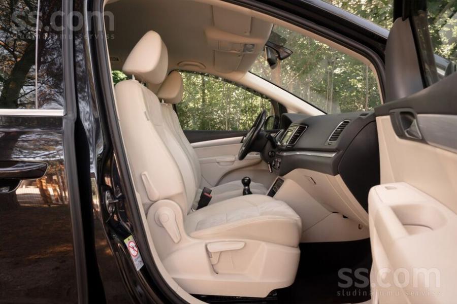 Melns Volkswagen Sharan 2011 Tukums, ar dzinēja tilpumu 2.00 L un nobraukumu 249 tūkst. km par 6890 €, foto 13 vietnē AUTOMOTO.COM.LV