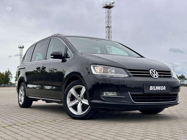 Black Volkswagen Sharan 2011 in Marijampole, with an engine capacity of 1.97 L and mileage of 303 thousand km for 7650 €, photo 1 on AUTOMOTO.COM.LV