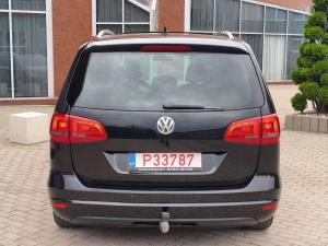 Black Volkswagen Sharan 2011 in Marijampole, with an engine capacity of 1.97 L and mileage of 238 thousand km for 8900 €, photo 7 on AUTOMOTO.COM.LV