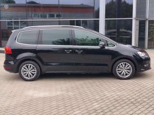 Black Volkswagen Sharan 2011 in Marijampole, with an engine capacity of 1.97 L and mileage of 238 thousand km for 8900 €, photo 9 on AUTOMOTO.COM.LV