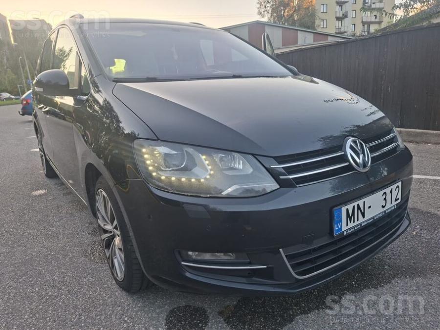 Melns Volkswagen Sharan 2011 Rīga, ar dzinēja tilpumu 2.00 L un nobraukumu 360 tūkst. km par 8000 €, foto 7 vietnē AUTOMOTO.COM.LV
