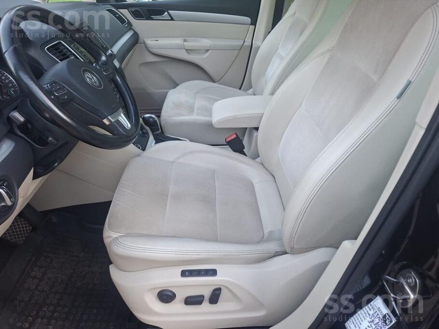 Melns Volkswagen Sharan 2011 Rīga, ar dzinēja tilpumu 2.00 L un nobraukumu 360 tūkst. km par 8000 €, foto 10 vietnē AUTOMOTO.COM.LV