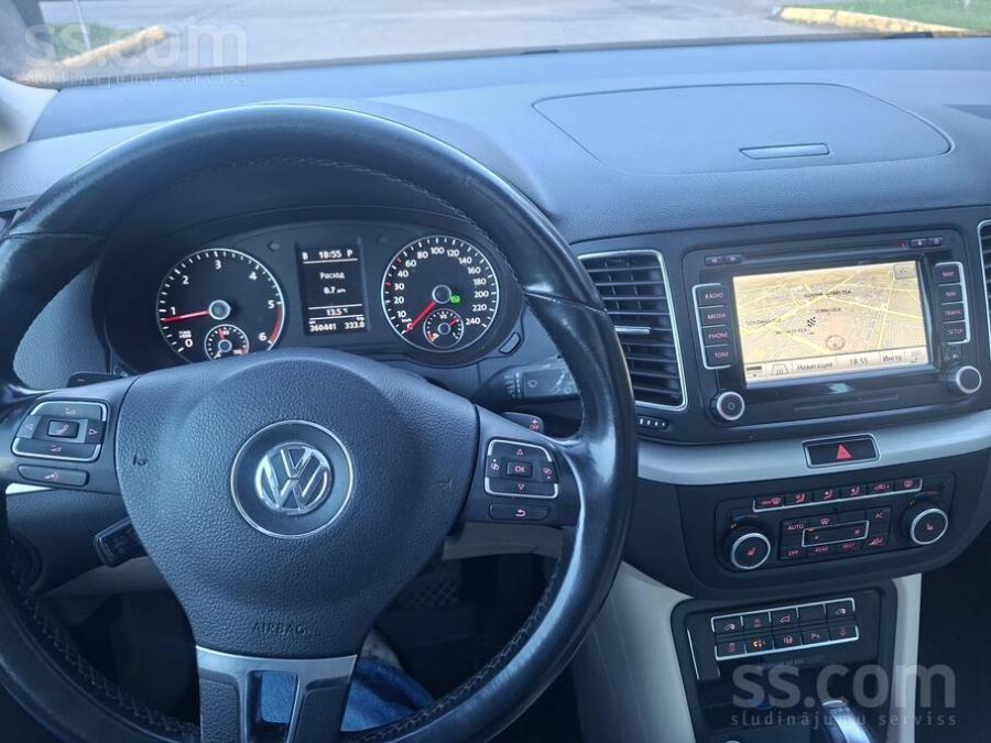 Melns Volkswagen Sharan 2011 Rīga, ar dzinēja tilpumu 2.00 L un nobraukumu 360 tūkst. km par 8000 €, foto 20 vietnē AUTOMOTO.COM.LV