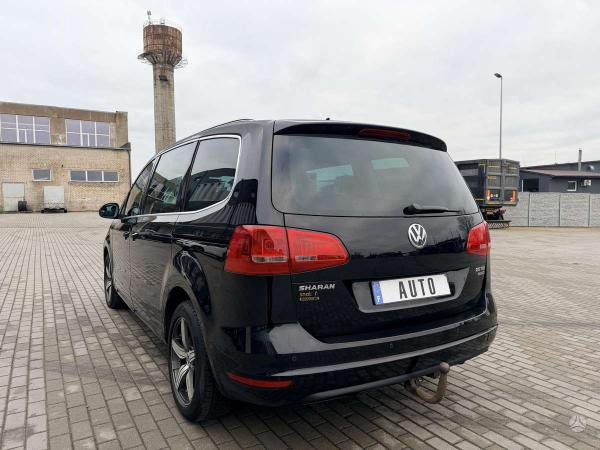 Melns Volkswagen Sharan 2012 Tauragė, ar dzinēja tilpumu 1.97 L un nobraukumu 262 tūkst. km par 7999 €, foto 6 vietnē AUTOMOTO.COM.LV