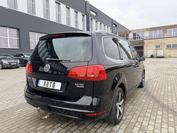 Melns Volkswagen Sharan 2012 Tauragė, ar dzinēja tilpumu 1.97 L un nobraukumu 262 tūkst. km par 7999 €, foto 9 vietnē AUTOMOTO.COM.LV