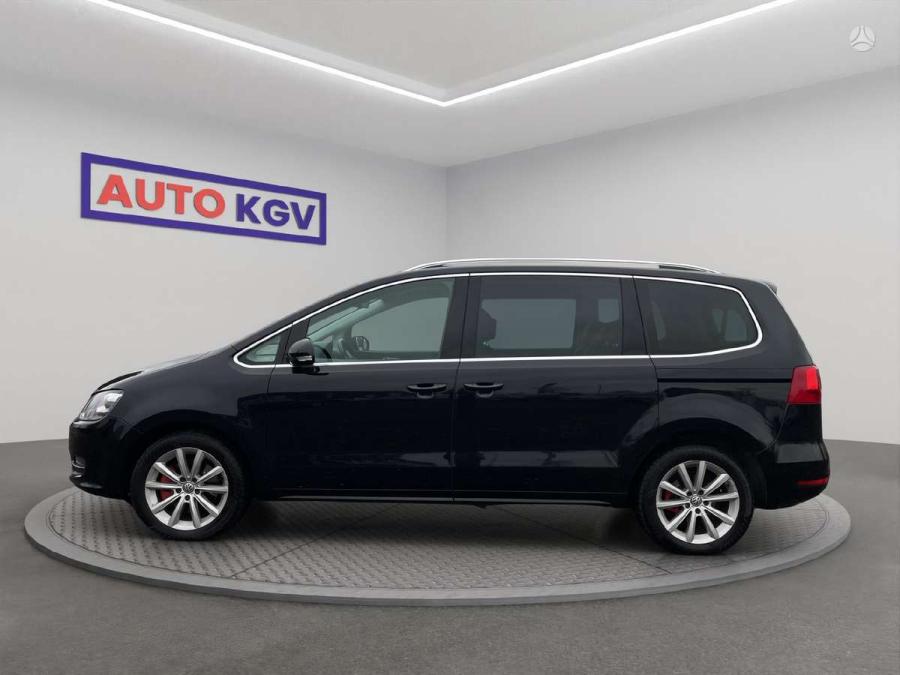 Melns Volkswagen Sharan 2012 Viļņa, ar dzinēja tilpumu 2.00 L un nobraukumu 274 tūkst. km par 9499 €, foto 2 vietnē AUTOMOTO.COM.LV