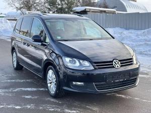 Melns Volkswagen Sharan 2012 Telšiai, ar dzinēja tilpumu 1.97 L un nobraukumu 255 tūkst. km par 9700 €, foto  vietnē AUTOMOTO.COM.LV