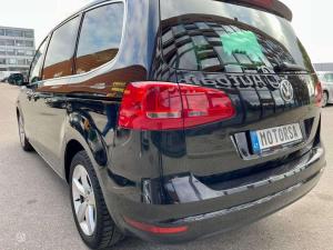 Black Volkswagen Sharan 2012 in Kaunas, with an engine capacity of 1.97 L and mileage of 245 thousand km for 9700 €, photo 28 on AUTOMOTO.COM.LV