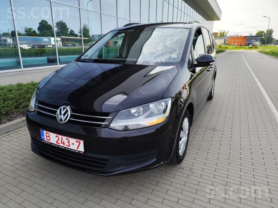 Melns Volkswagen Sharan 2012 Rēzekne, ar dzinēja tilpumu 2.00 L un nobraukumu 340 tūkst. km par 7500 €, foto 1 vietnē AUTOMOTO.COM.LV