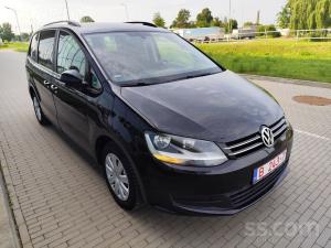Melns Volkswagen Sharan 2012 Rēzekne, ar dzinēja tilpumu 2.00 L un nobraukumu 340 tūkst. km par 7500 €, foto 7 vietnē AUTOMOTO.COM.LV