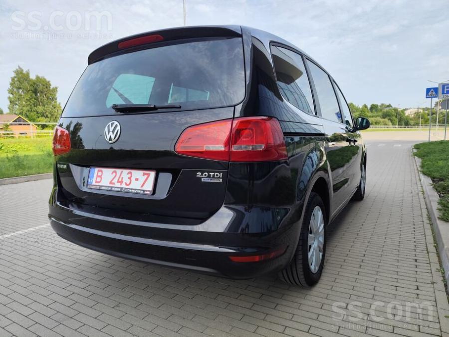Melns Volkswagen Sharan 2012 Rēzekne, ar dzinēja tilpumu 2.00 L un nobraukumu 340 tūkst. km par 7500 €, foto 9 vietnē AUTOMOTO.COM.LV